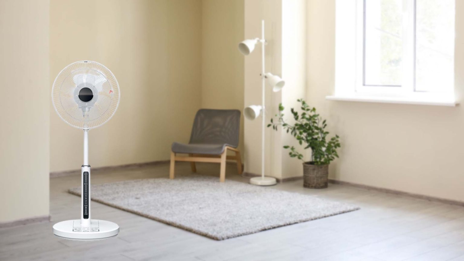 Quạt cây Hitachi HEF-130R Nhật nội địa